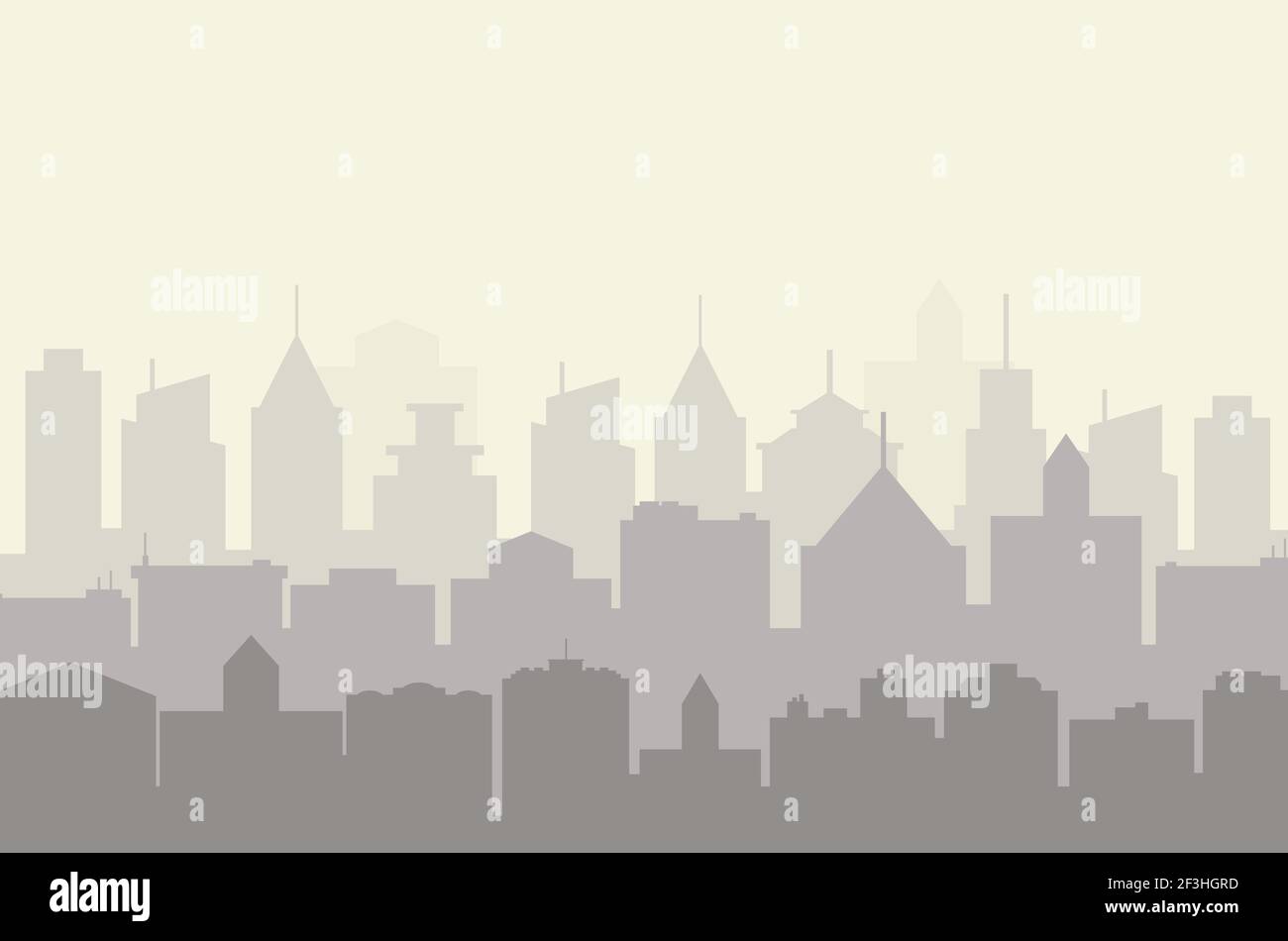 City skyline vector illustration Stock Vector Image & Art - Alamy