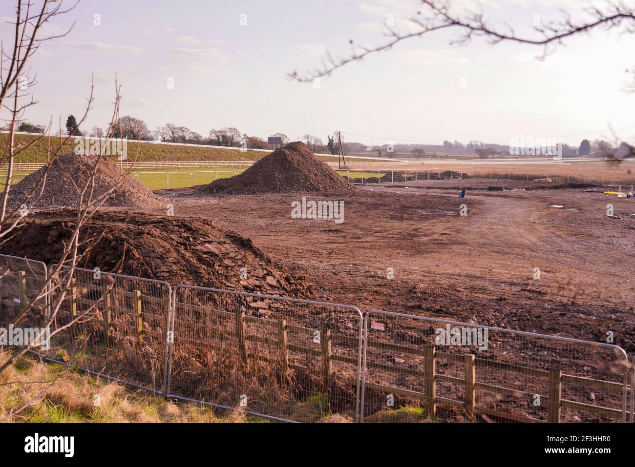 New Motorway Services Build. School Lane Maghull. Serving the M58 ...