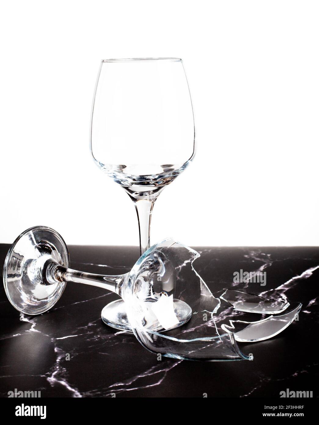 Broken drink glass hi-res stock photography and images - Alamy
