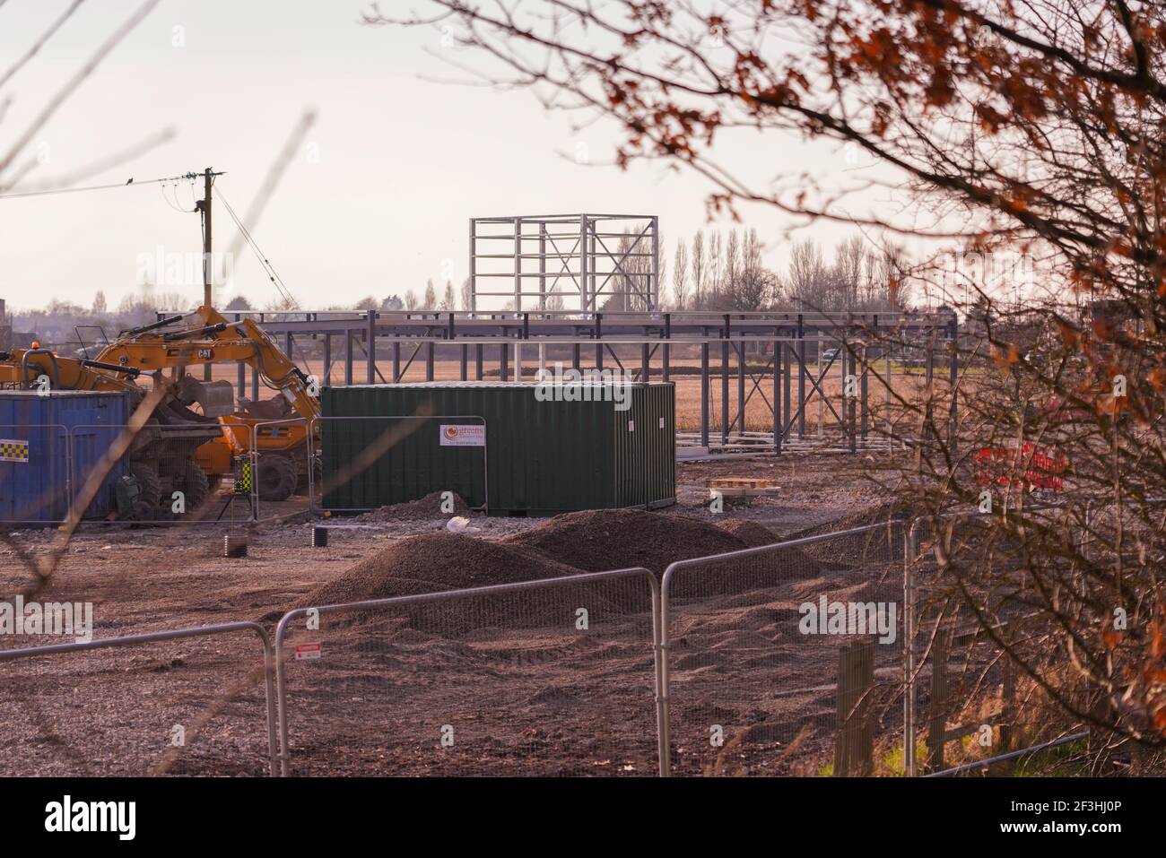 New Motorway Services Build. School Lane Maghull. Serving the M58 ...