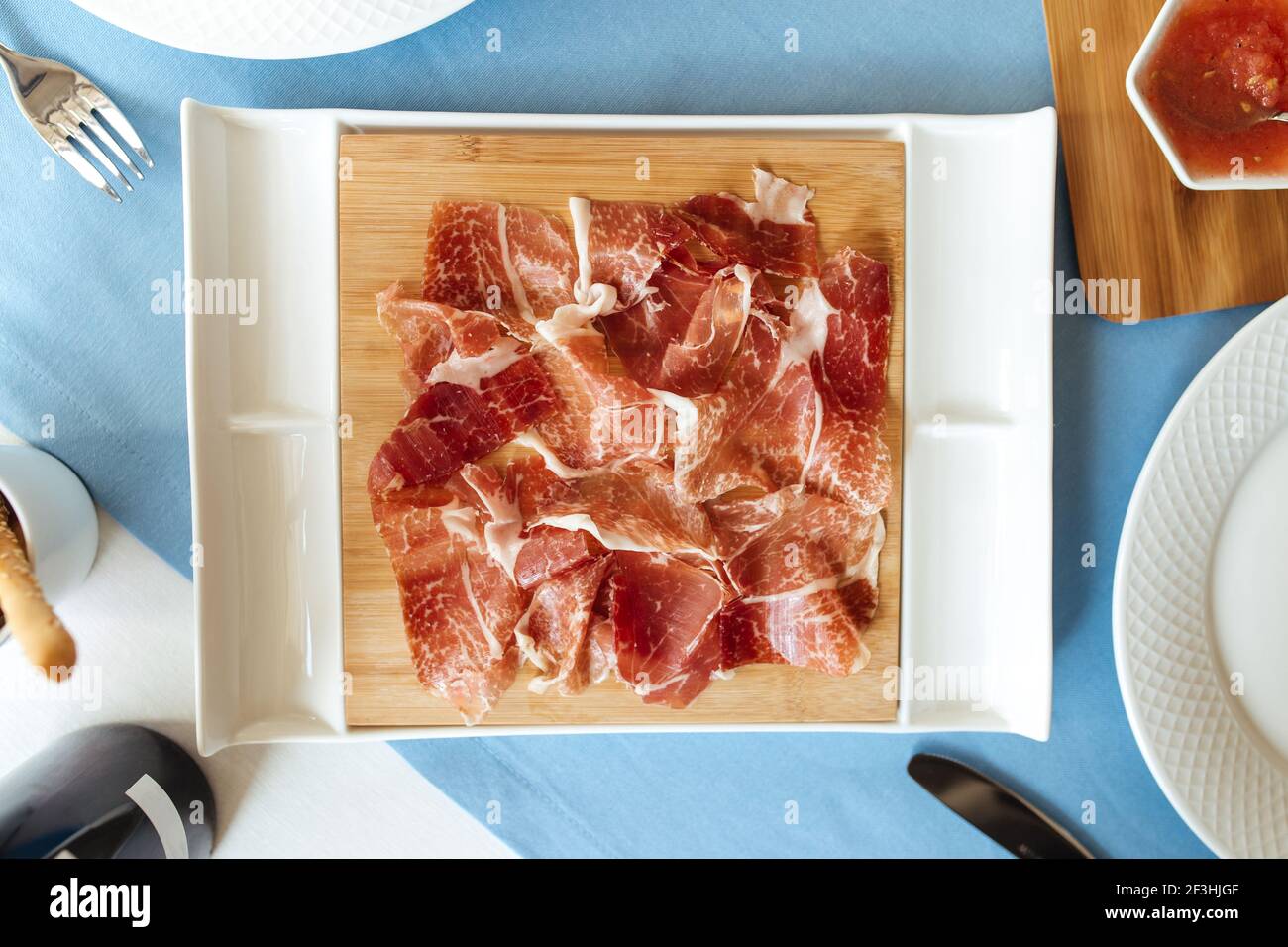 Jamon meat hi-res stock photography and images - Alamy