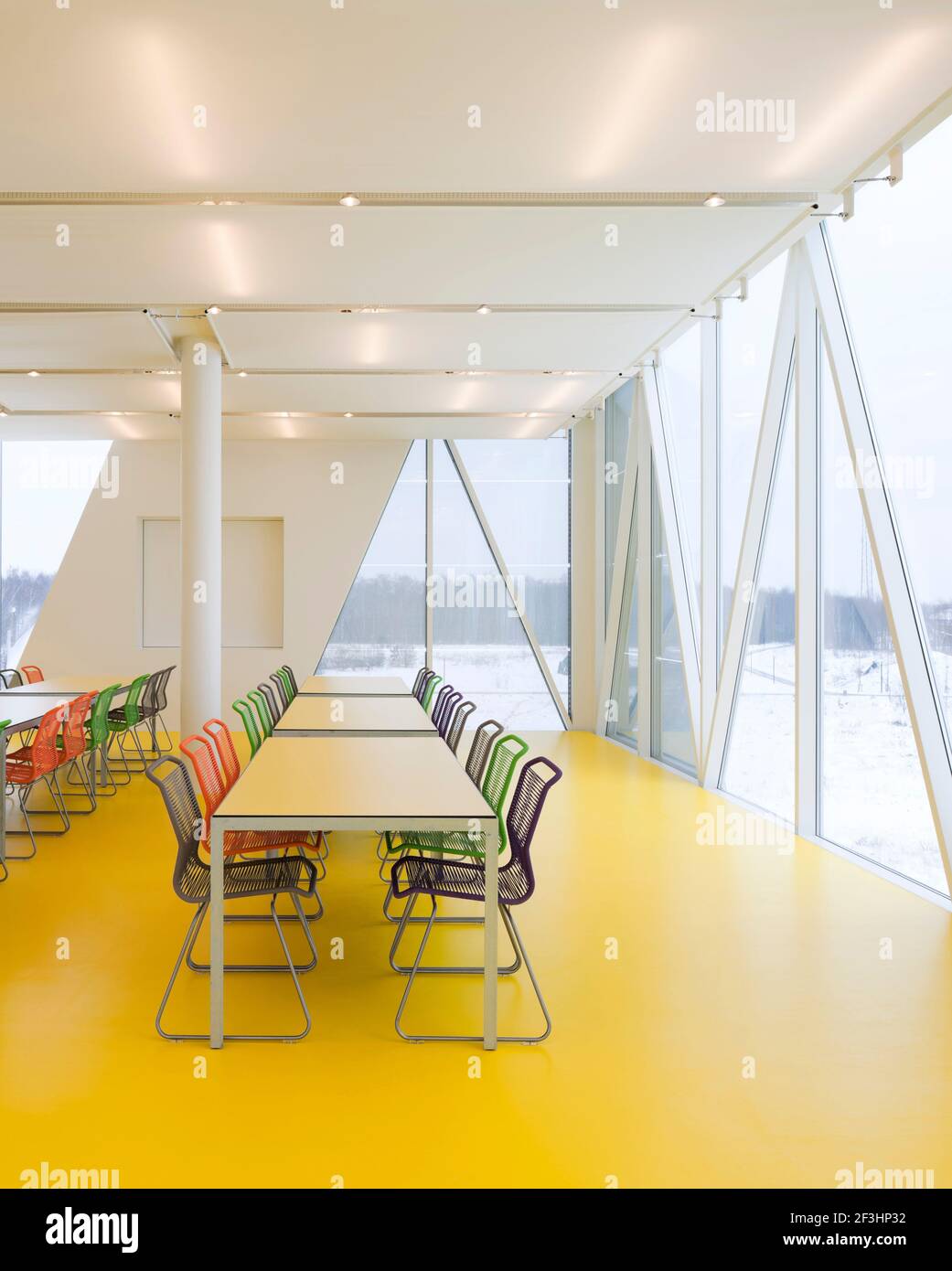 Herstedlund Community Building Stock Photo - Alamy