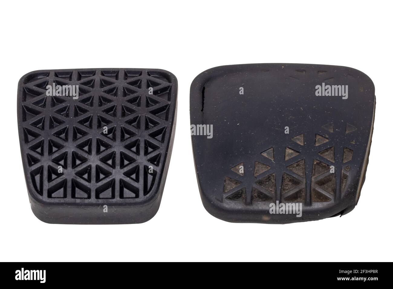 Rubber spare parts for cars. Comparison of a new rubber cover for the ...