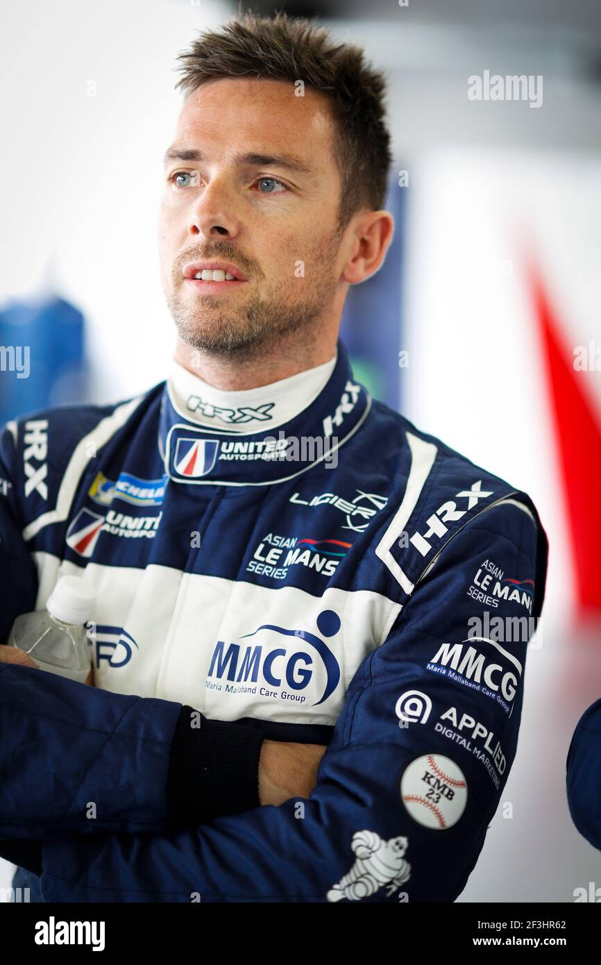 CHRIS BUNCOMBE (GBR) during the 2018 Asian le Mans Series Championship ...