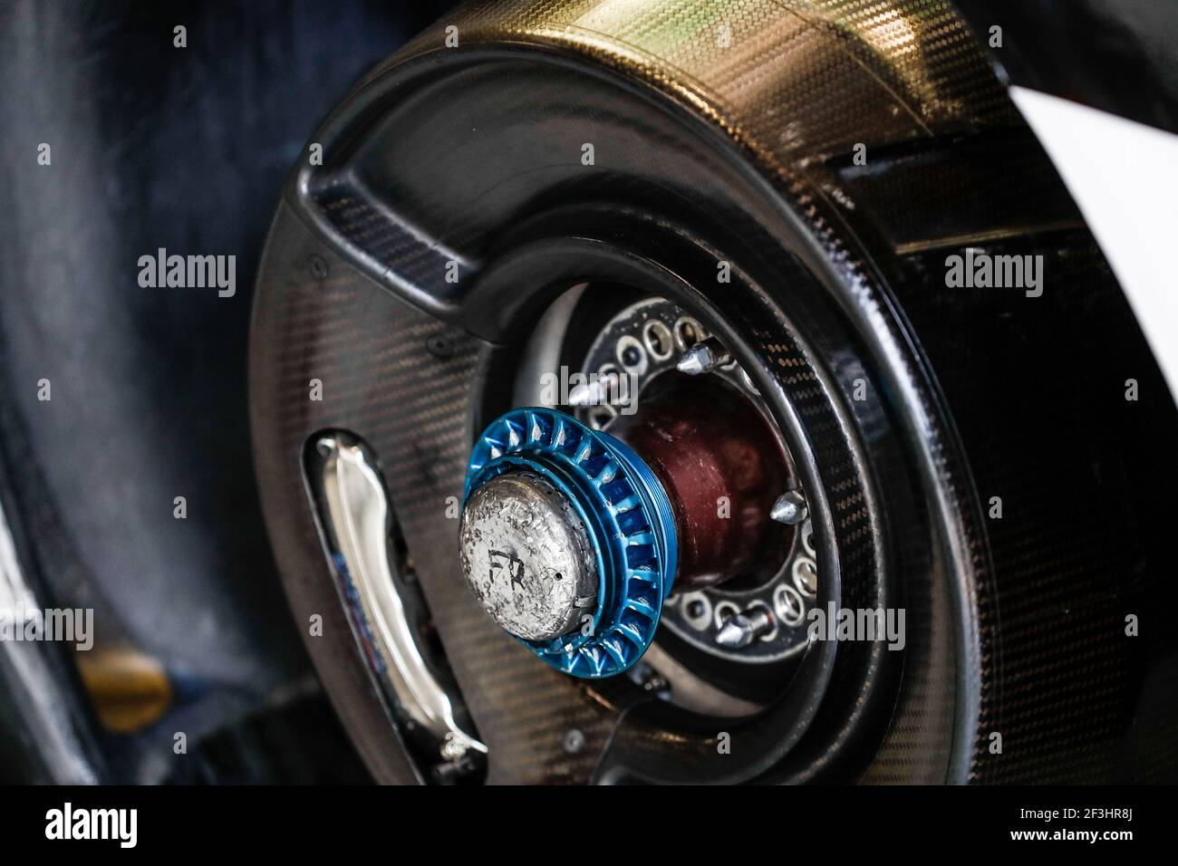 Toyota TS050 hybrid lmp1 team Toyota Gazoo racing, wheel nut detail ...