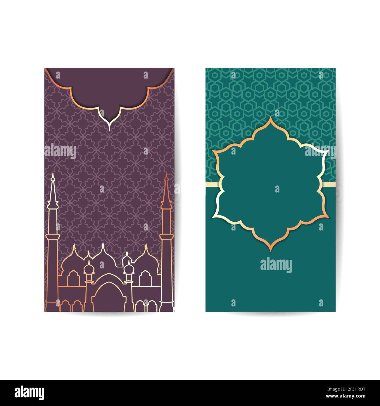 Modern Elegant Islamic Mosque Building and pattern ornament . islamic ...