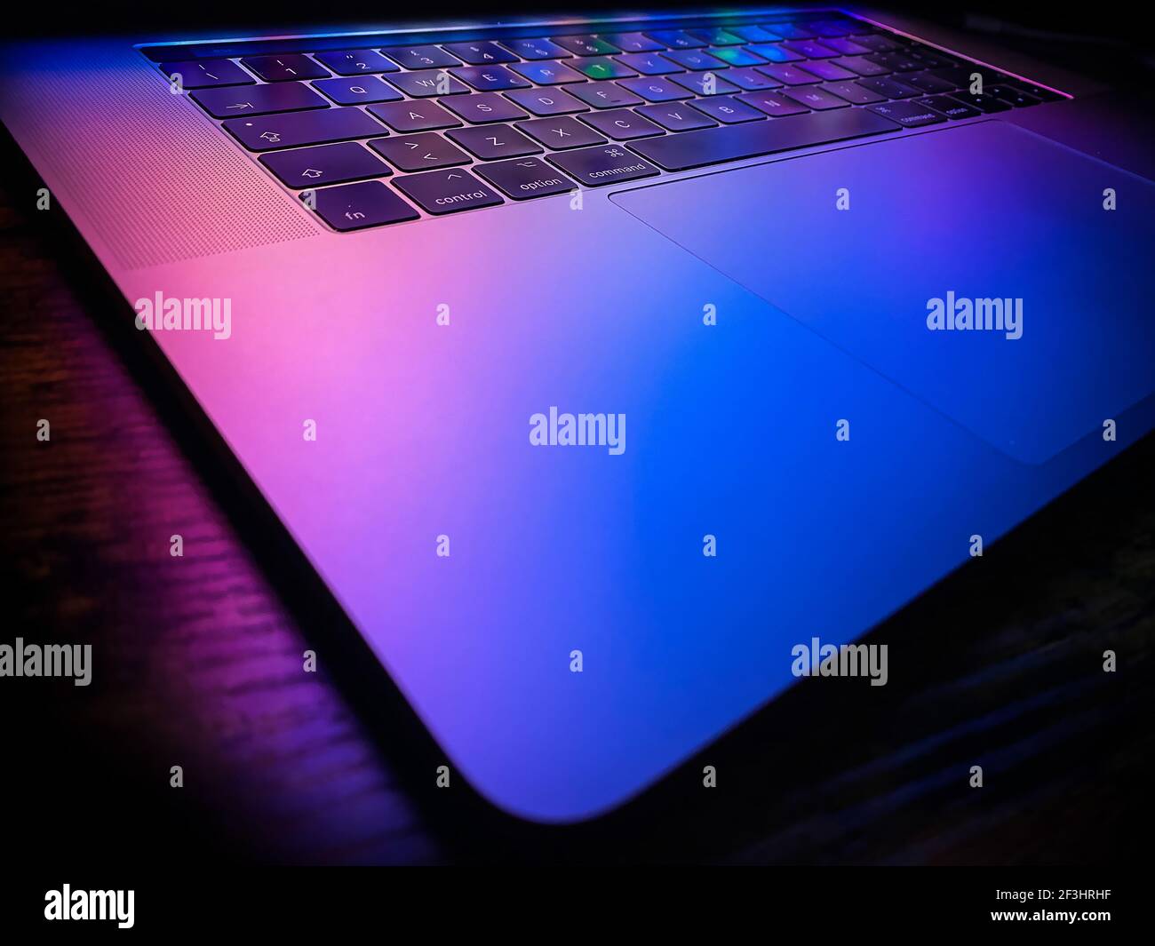 PAROLISE, ITALY - Mar 14, 2021: Photo of my MacBook Pro 15" shoot on ...