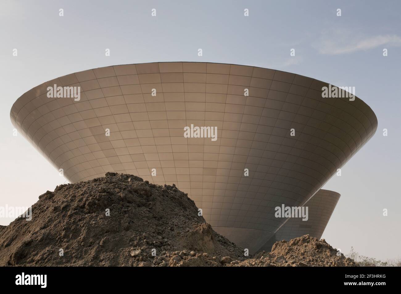 Incheon Tri-bowl, Songdo International Business District, Incheon Stock ...