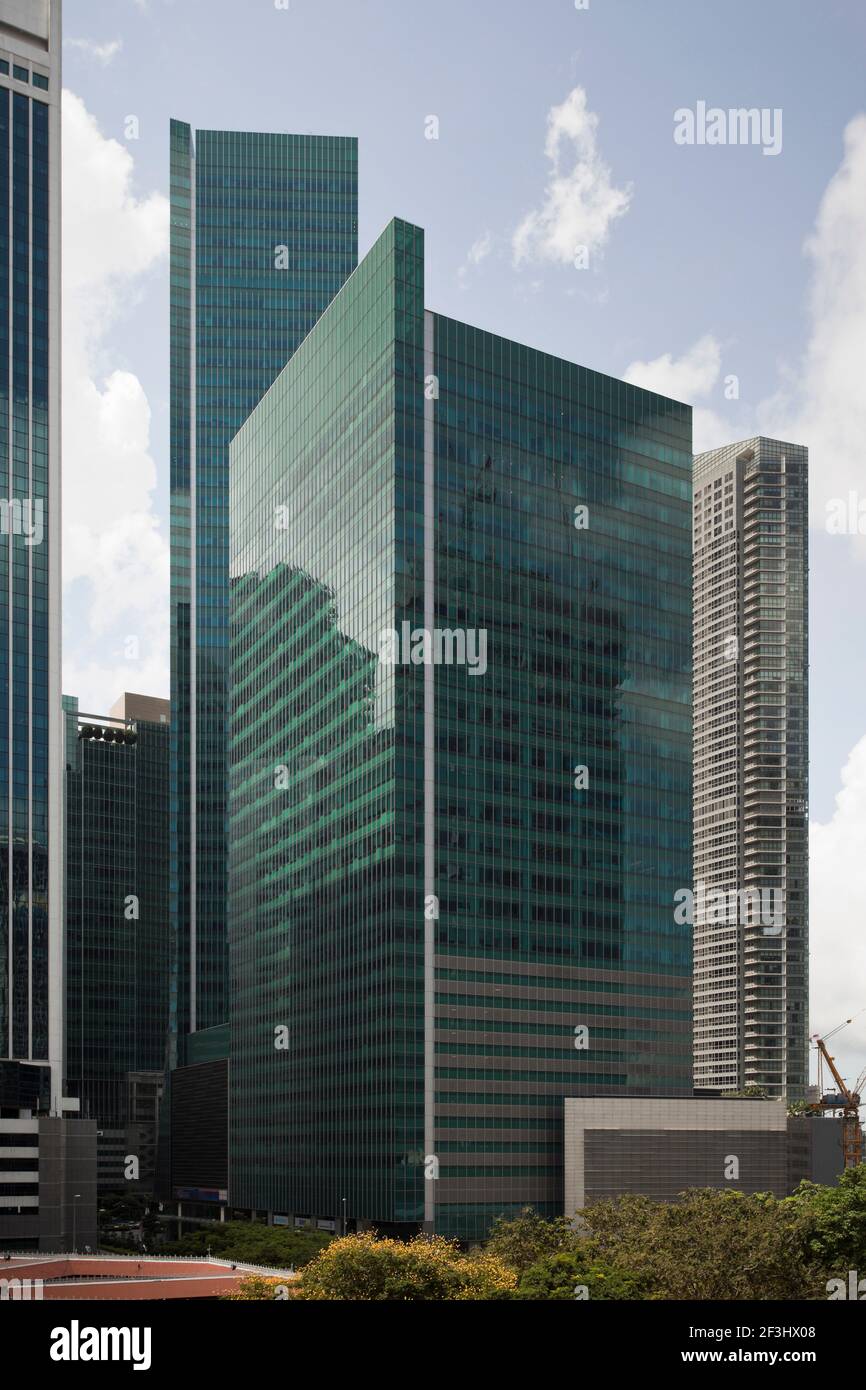 Designed by Kohn Pedersen Fox and Architects 61, the One Raffles Quay ...