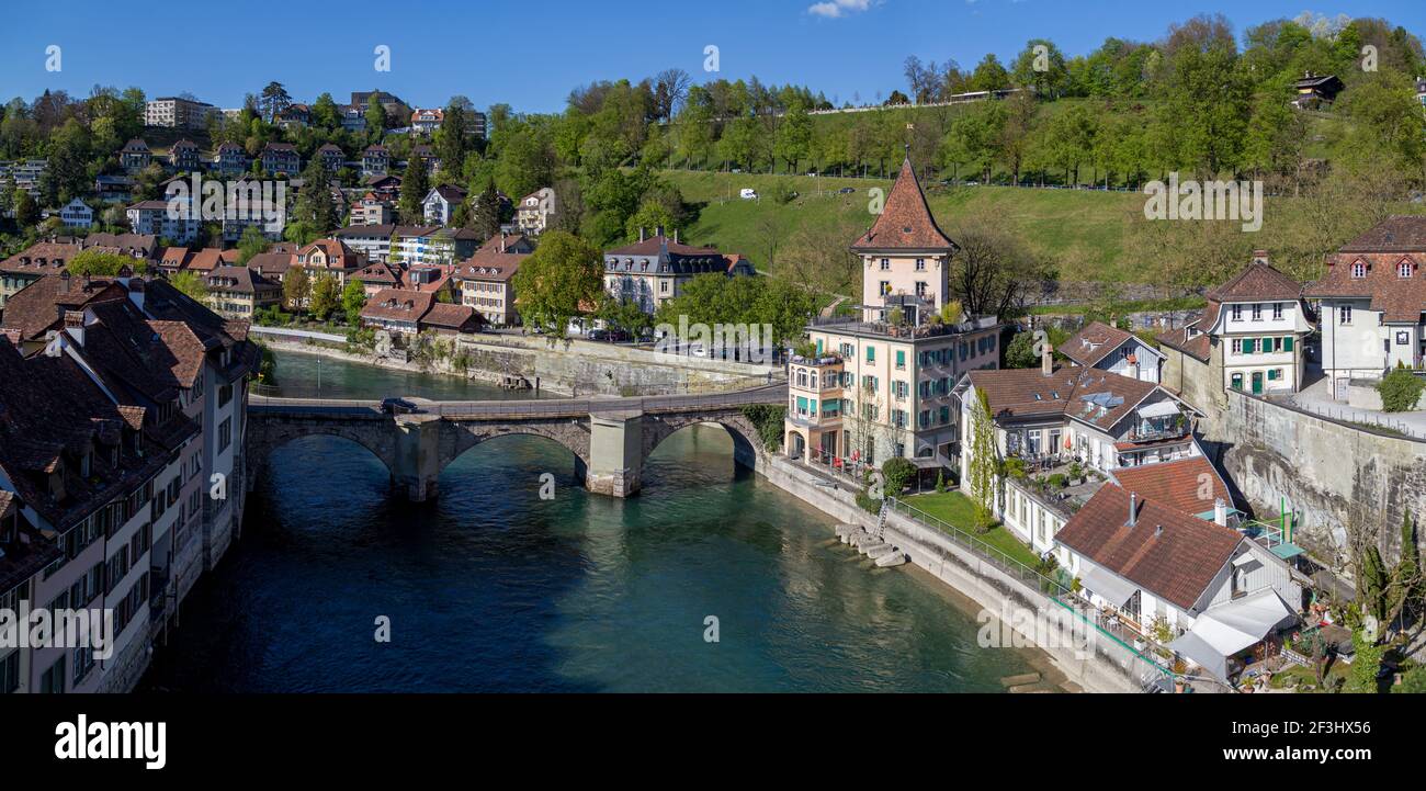 River Aar and Untertorbrucke in Bern, Switzerland Stock Photo - Alamy