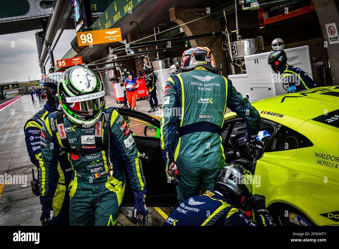 97 LYNN Alexander (gbr), MARTIN Maxime (bel), Aston Martin Vantage team Aston Martin racing ...