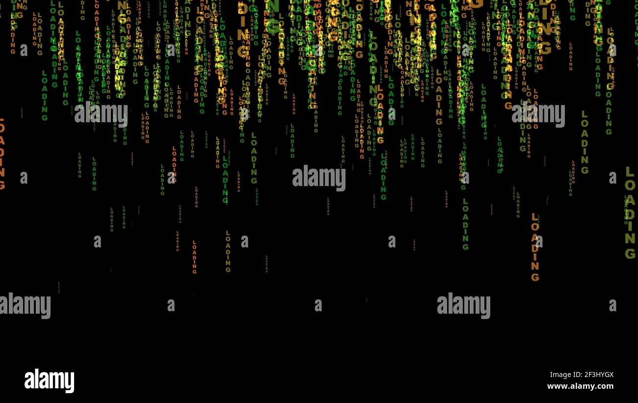 Binary code loading hi-res stock photography and images - Alamy