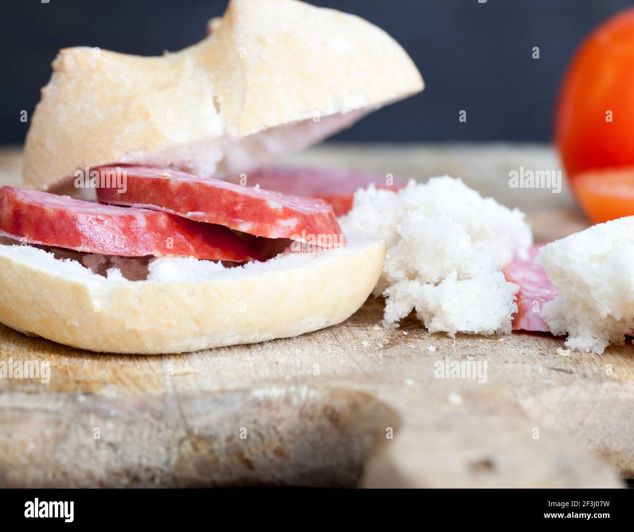 Cooking a sandwich Stock Photo - Alamy