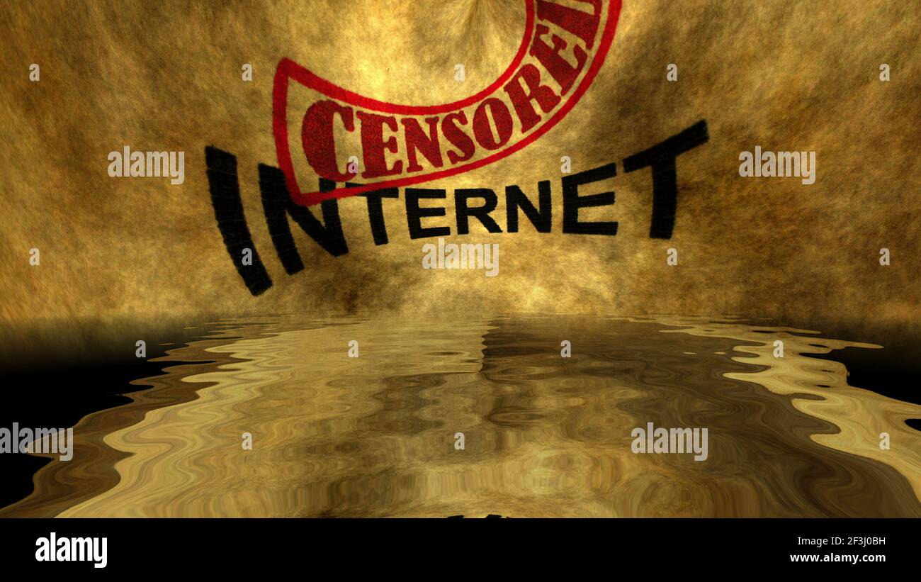 Censored web grunge concept hi-res stock photography and images - Alamy