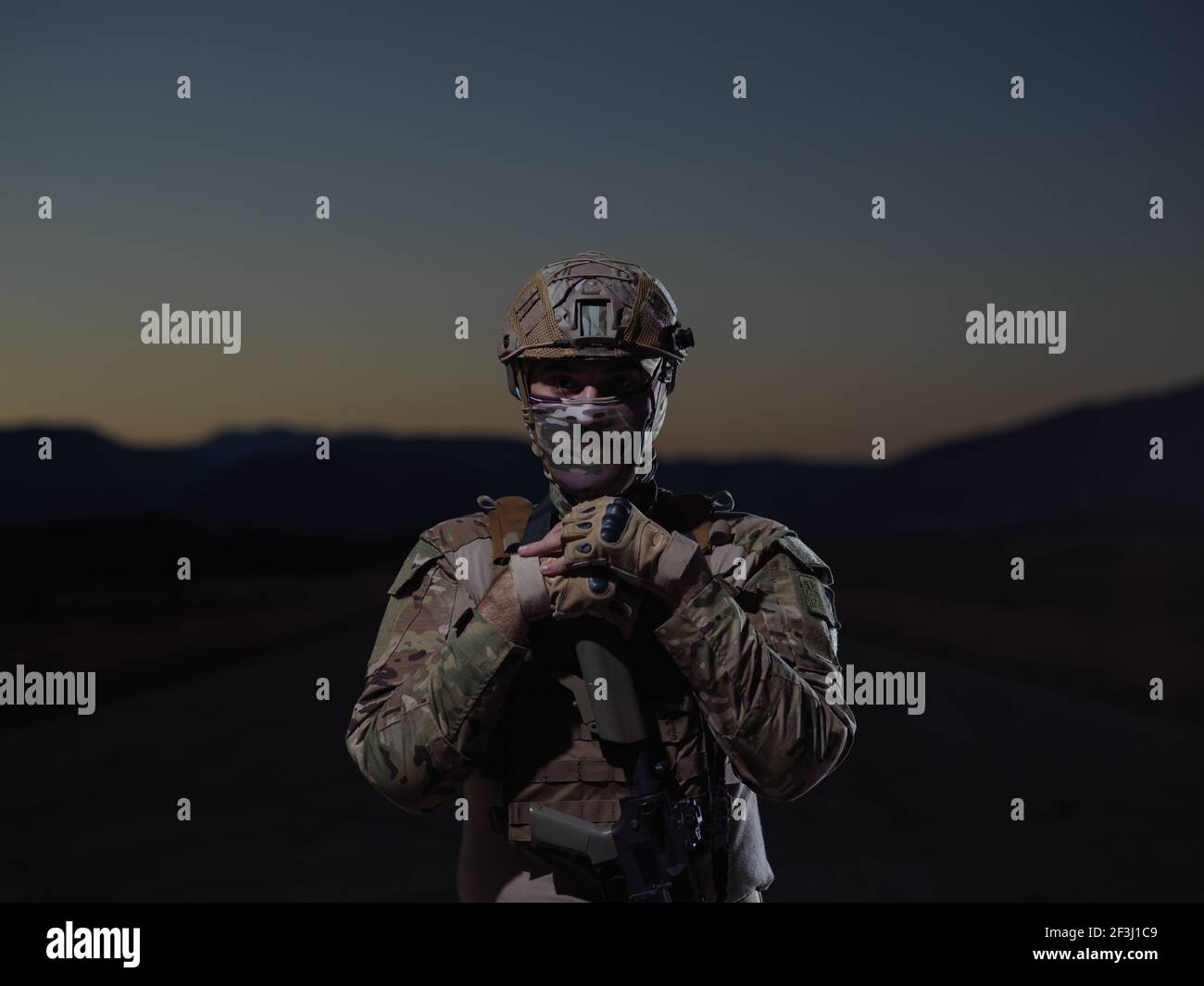 Full combat gear hi-res stock photography and images - Alamy