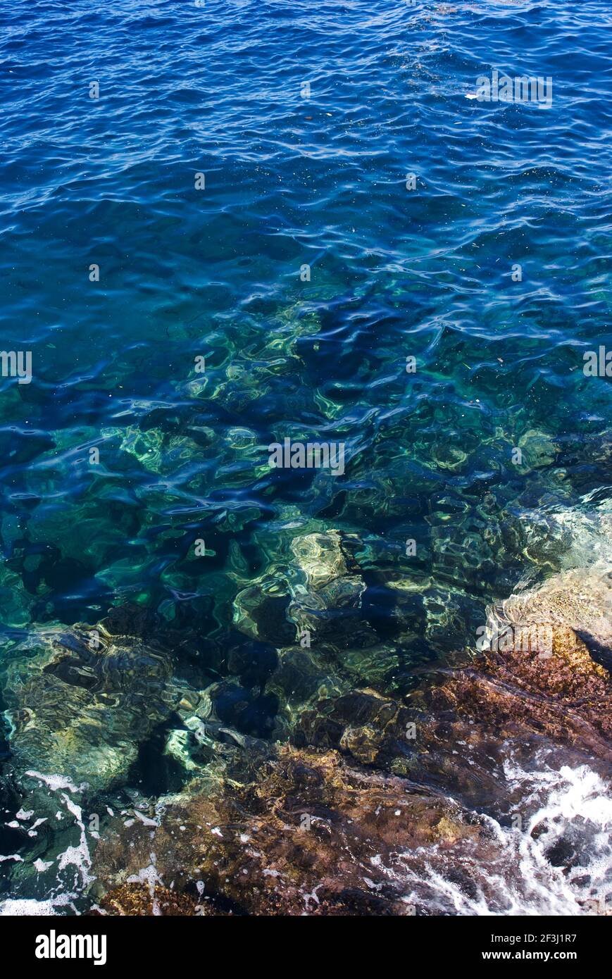 Clear water of the mediterranean sea hi-res stock photography and ...