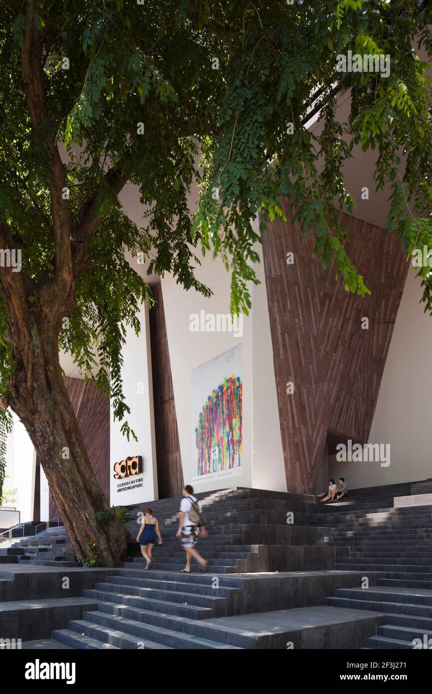 School of the Arts Singapore (SOTA) by WOHA, Singapore. Arts school for ...