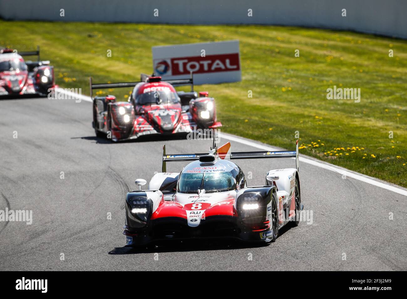 08 ALONSO Fernando (spa), BUEMI Sebastien (che), NAKAJIMA Kazuki (jpn), Toyota TS050 hybrid lmp1 ...