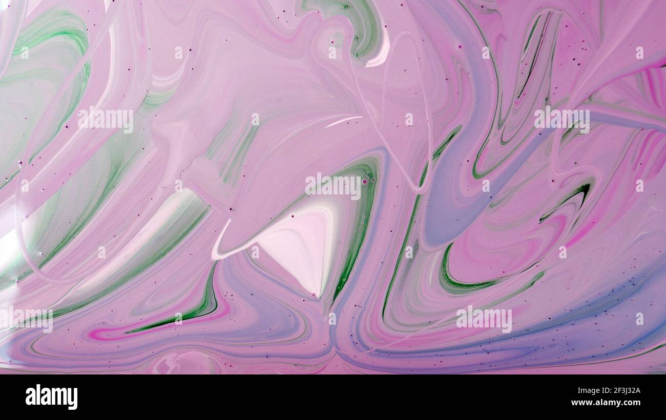 The colors of the aqueous ink are translucent. Abstract multicolored ...