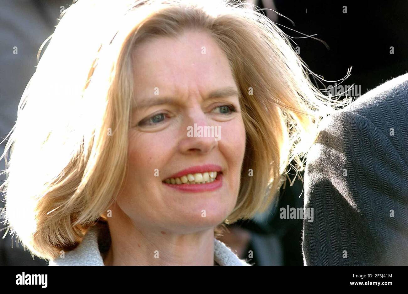 BETSY DUNCAN-SMITH ON A VISIT TO THE EDEN PROJECT IN CORNWALL.16/10/03 ...