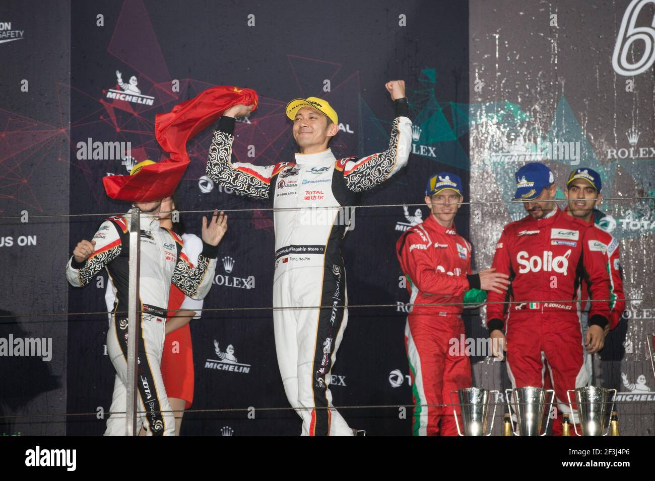 TUNG Ho-Pin (chn), Oreca 07 Gibson team Jackie Chan DC racing, portrait ...