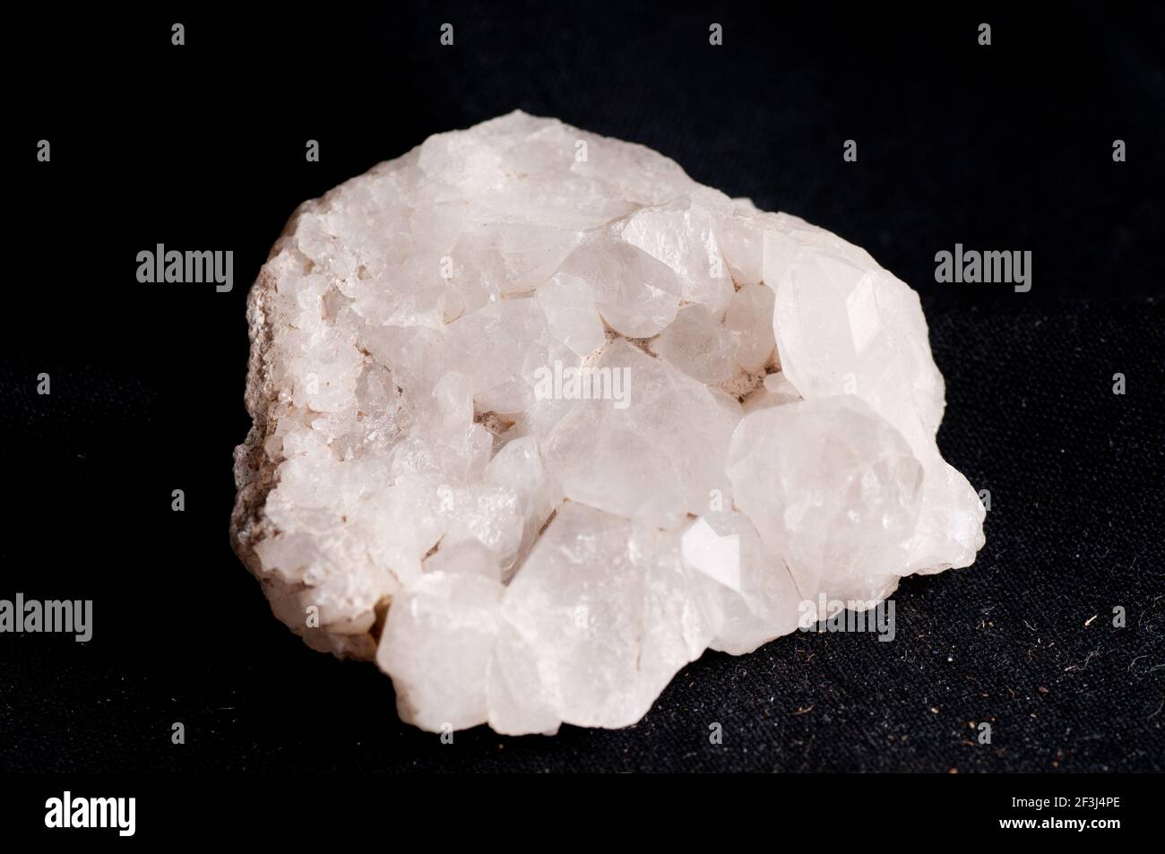 quartz crystal mineral sample used for jewelry or manufacturing Stock ...