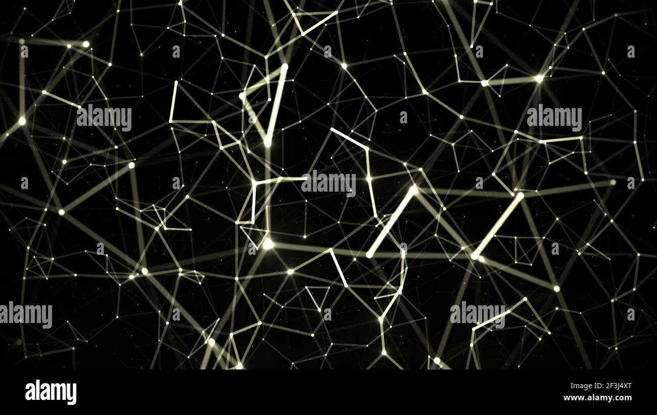 Abstract Plexus Technology Science And Engineering Stock Photo - Alamy