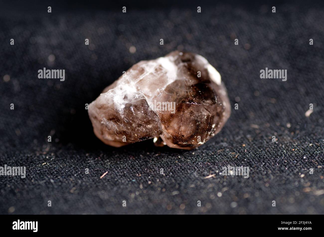 quartz crystal mineral sample used for jewelry or manufacturing Stock ...