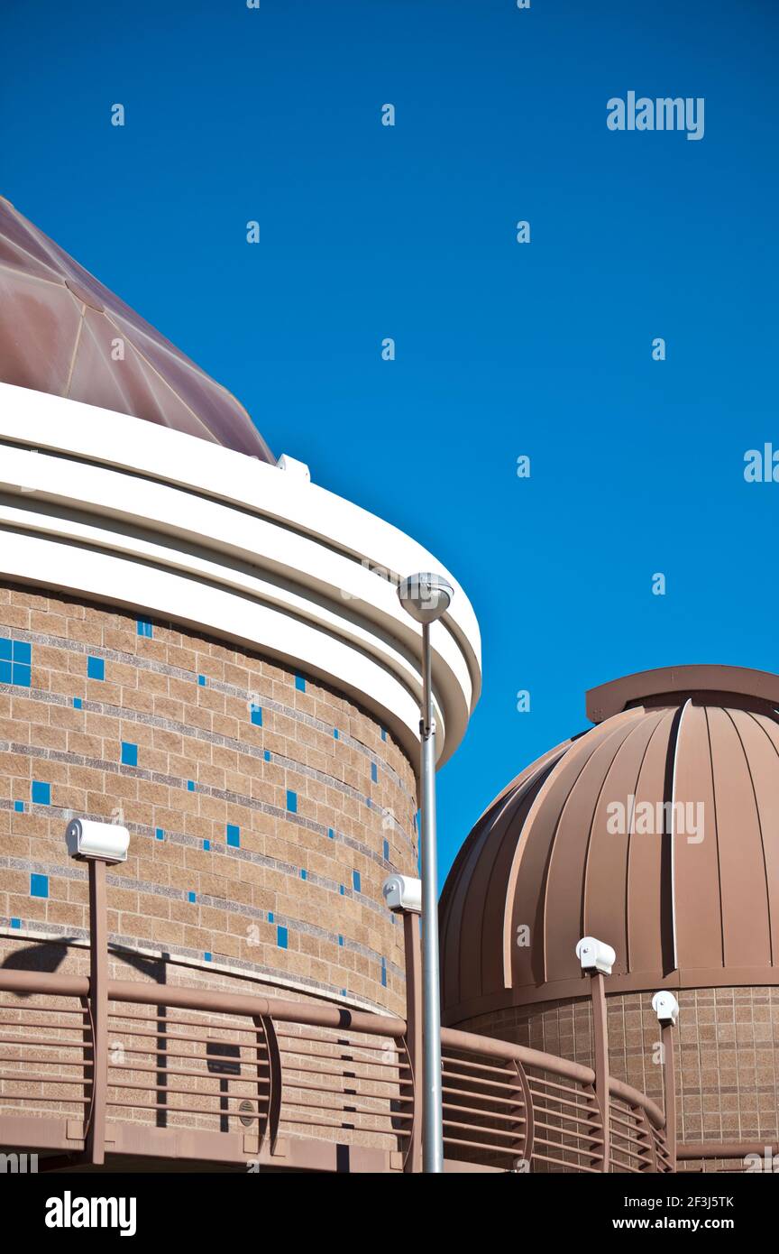 External view of Planetarium and Observatory at the New Mexico Museum ...
