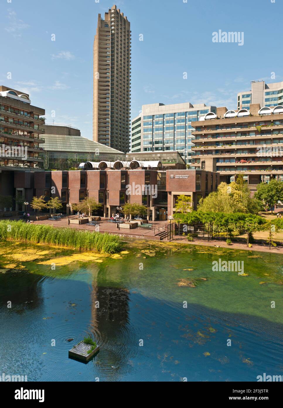 Barbican water features hi-res stock photography and images - Alamy