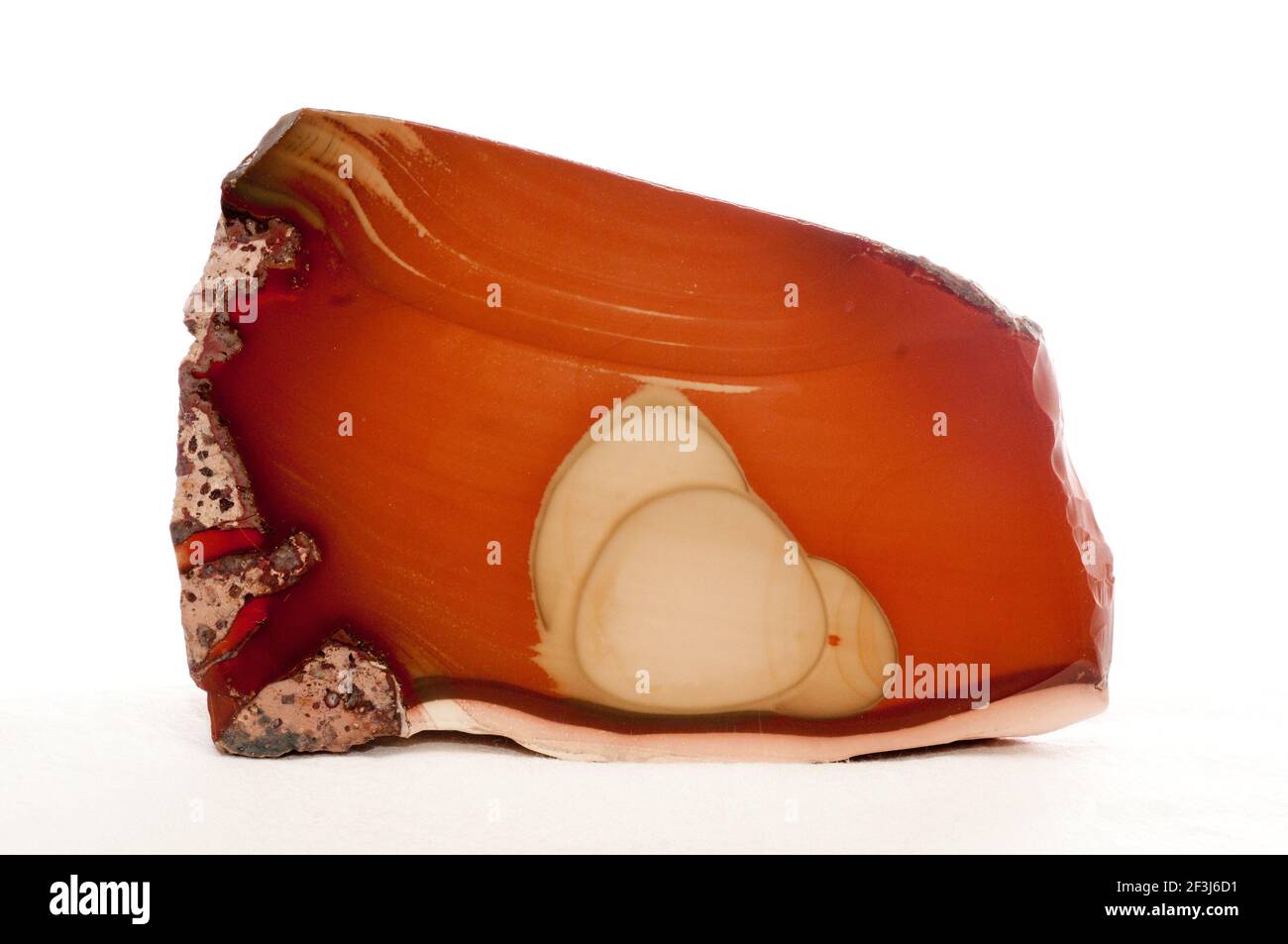 rough round agate mineral sample with outer shell geode Stock Photo - Alamy