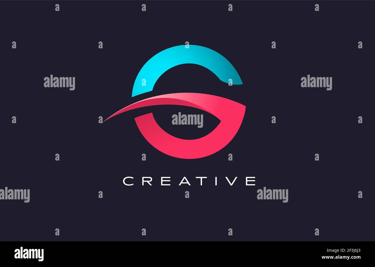 G Logo Design Vector with Creative Modern Design Shape and Vibrant ...