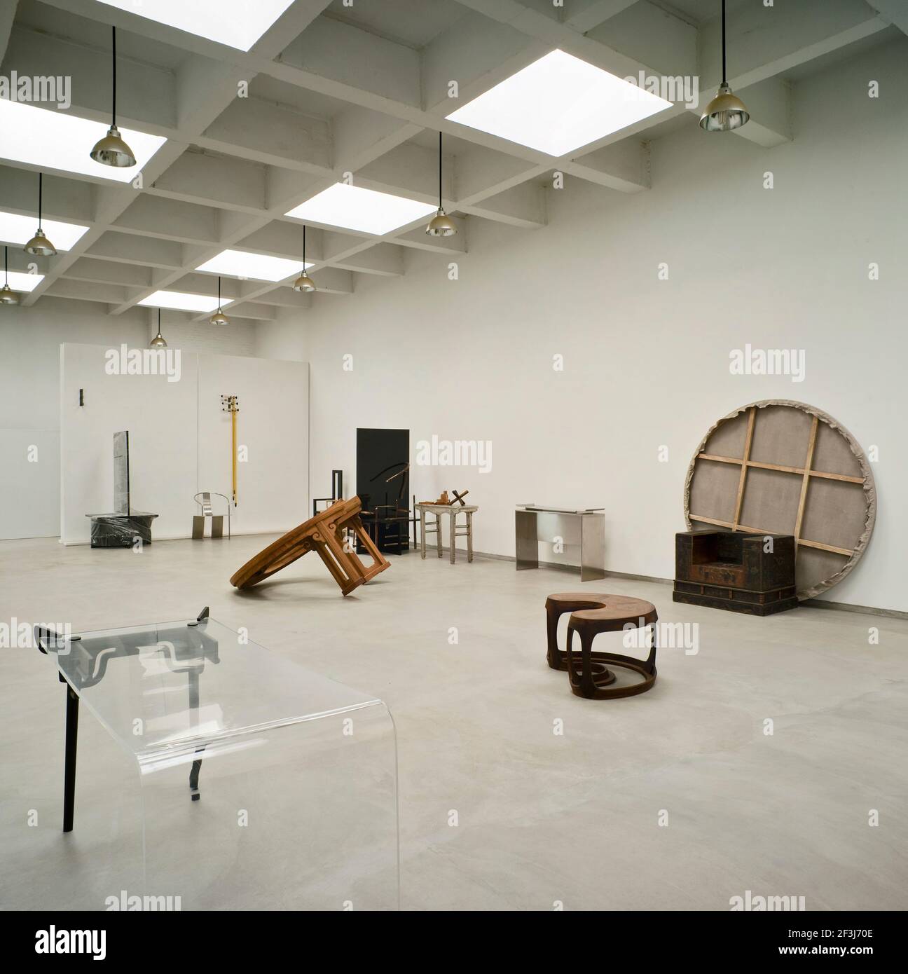 The Beijing house and studio of artist Shao Fan, designed by him. Shao ...