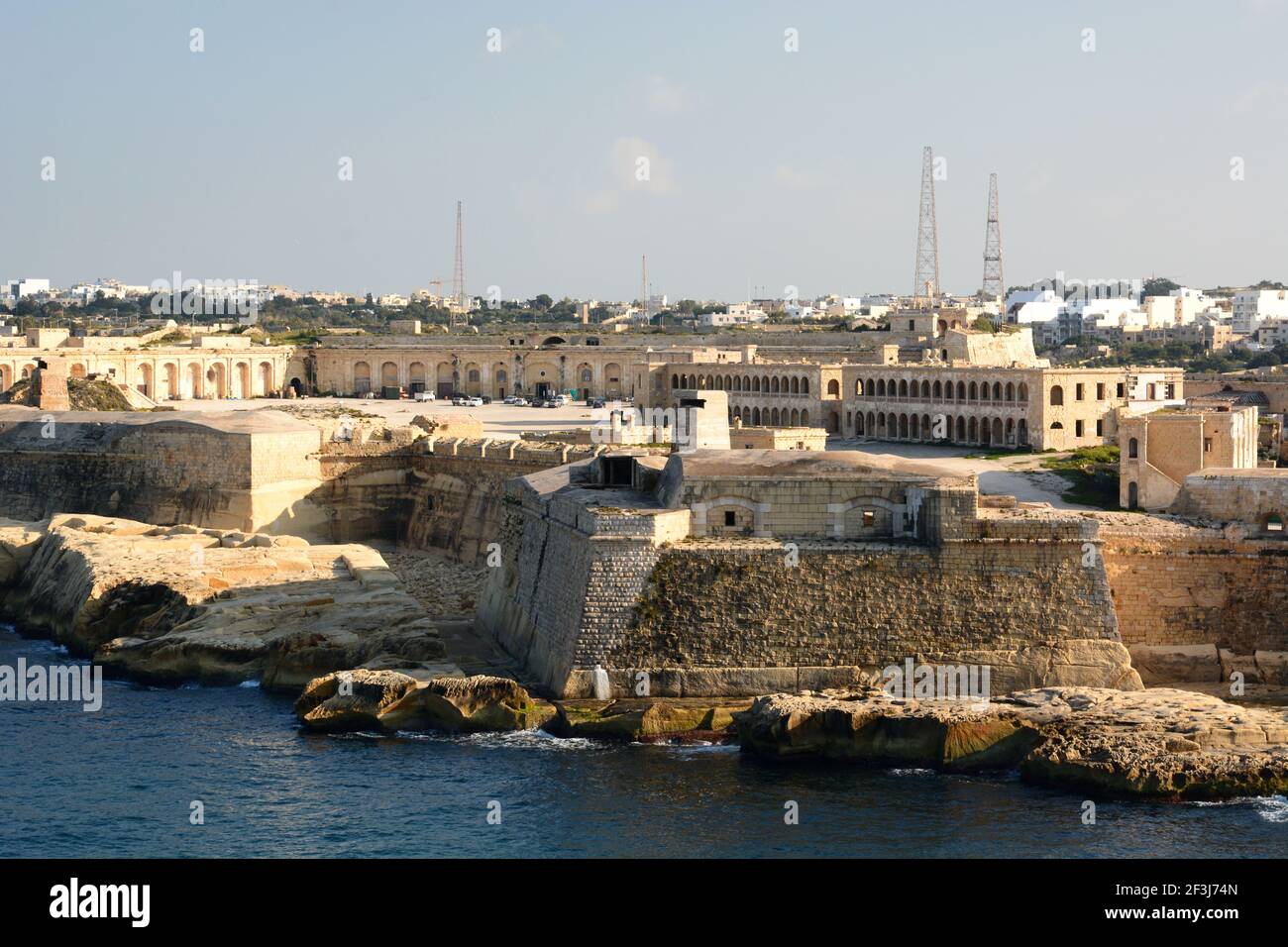 View of Fort Ricasoli. Valletta. Malta Stock Photo - Alamy