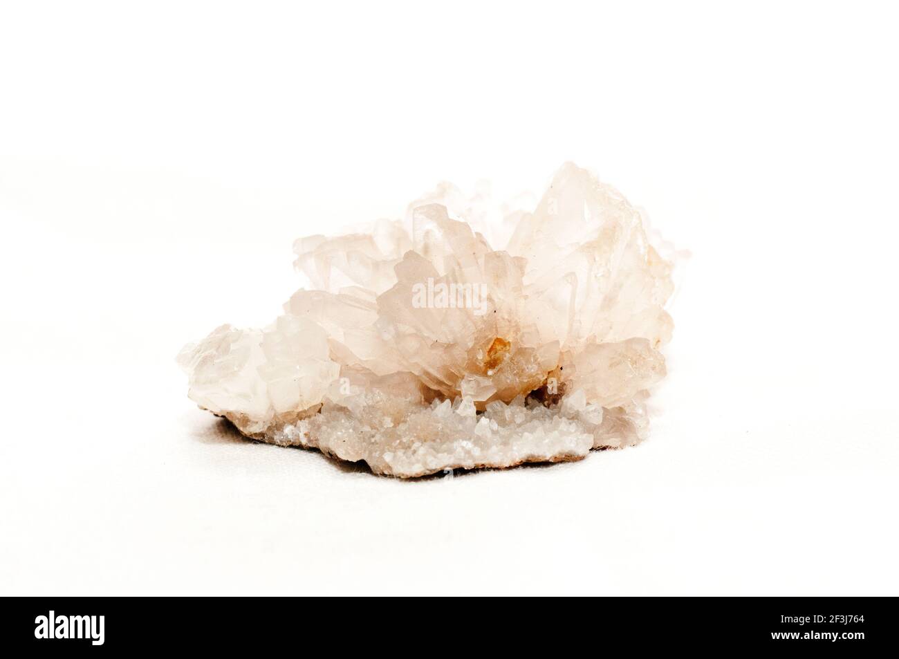 calcite crystal mineral sample, a rare earth mineral Stock Photo - Alamy