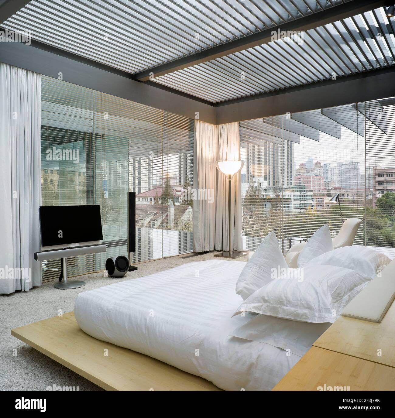 The Z58 Building, Shanghai, designed for a lighting products company by ...