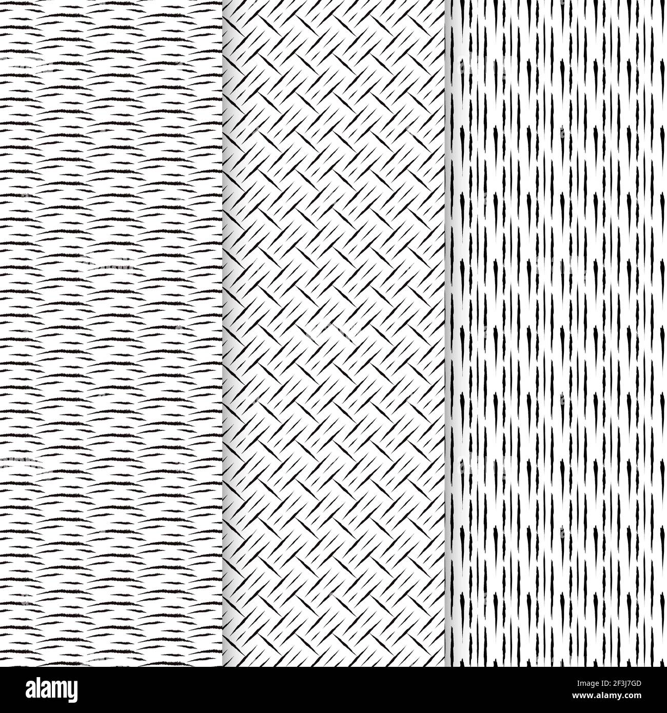 Engraving hand drawn pattern collection Vector illustration Stock Vector Image & Art - Alamy