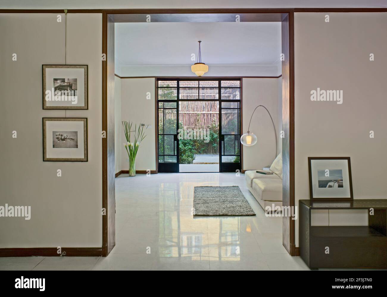 Conversion of a double-bayed 1930s lane house in Nanhui Road, Shanghai ...