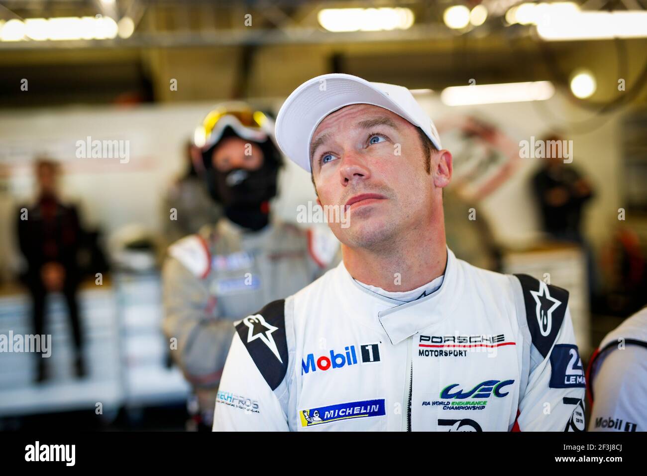PILET Patrick (fra), Porsche 911 RSR Porsche GT team, portrait during ...