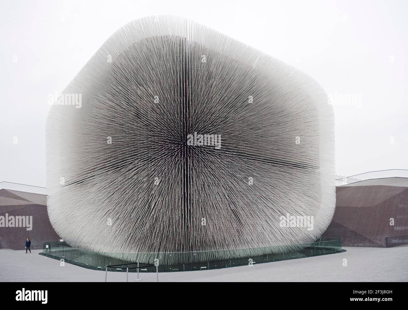 British Pavilion at Shanghai Expo 2010. Designed by Thomas Heatherwick ...