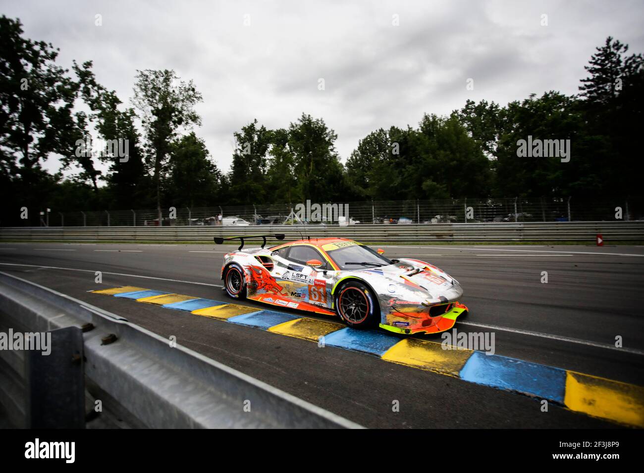 61 MOK Weng Sun (mys), SAWA Keita (jpn), GRIFFIN Matthew (irl), Ferrari ...