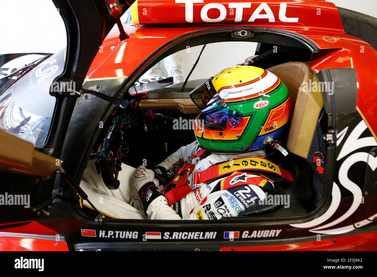 TUNG Ho-Pin (chn), Oreca 07 Gibson team Jackie Chan DC racing, portrait ...