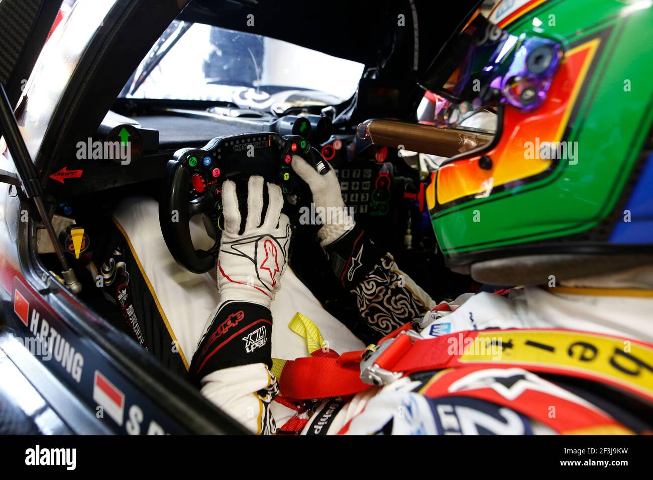 TUNG Ho-Pin (chn), Oreca 07 Gibson team Jackie Chan DC racing, portrait ...
