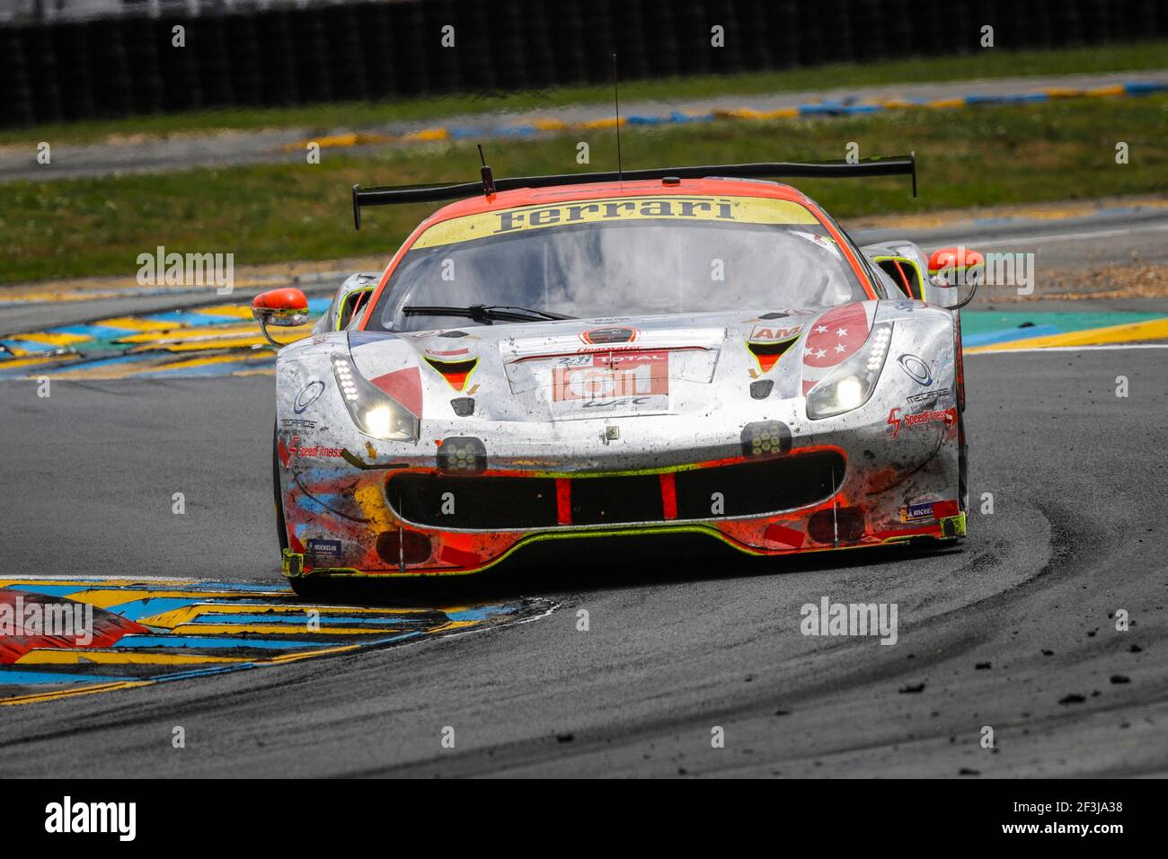 61 MOK Weng Sun (mys), SAWA Keita (jpn), GRIFFIN Matthew (irl), Ferrari ...