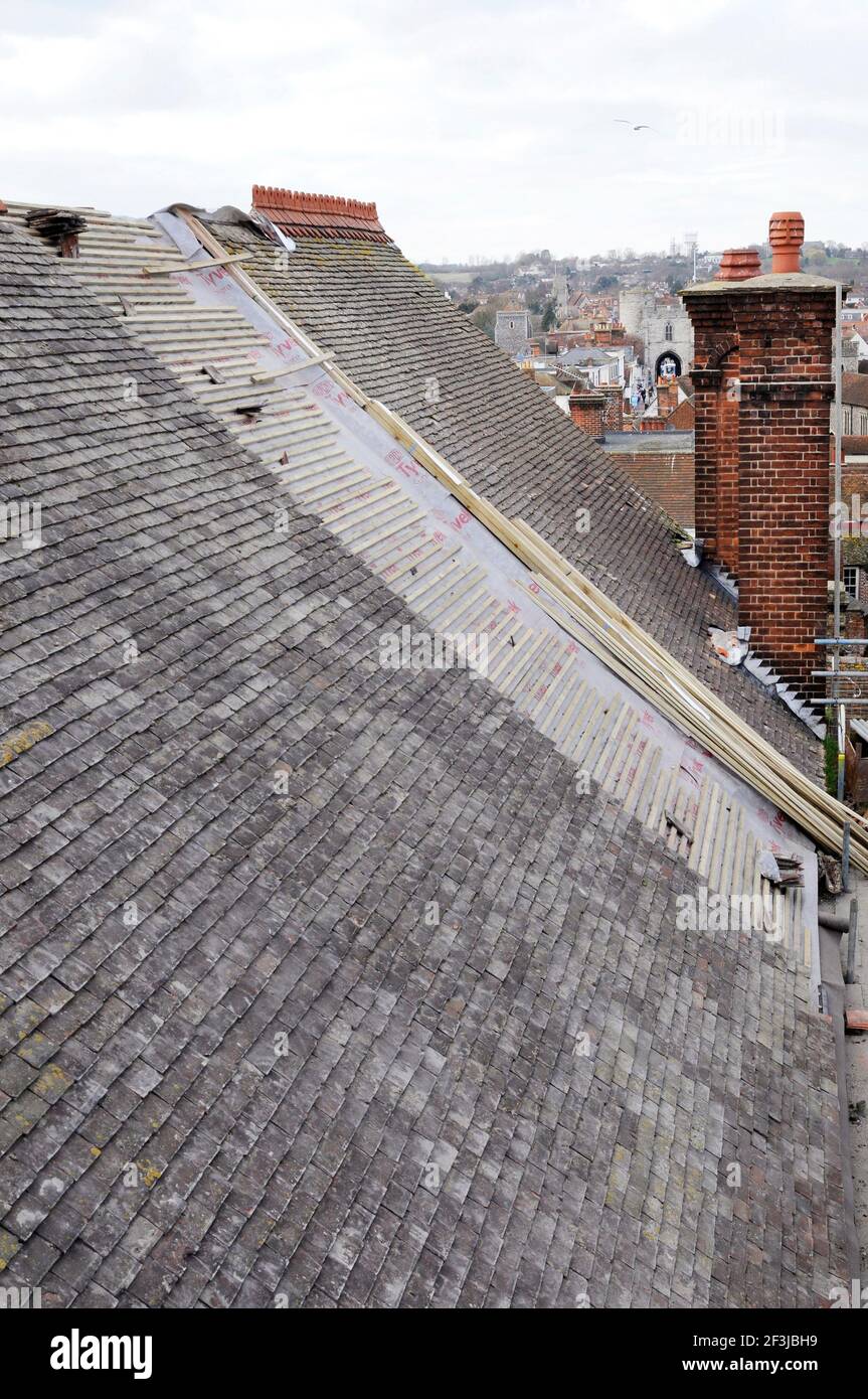 Extension and refurbishment work on the Beaney Institute in Canterbury ...