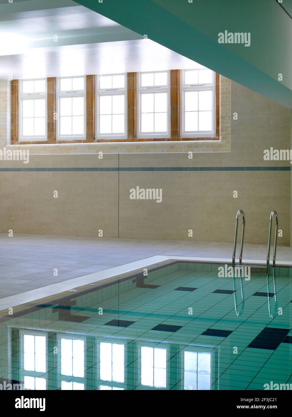 New and refurbished sports centre and swimming pools for the London ...