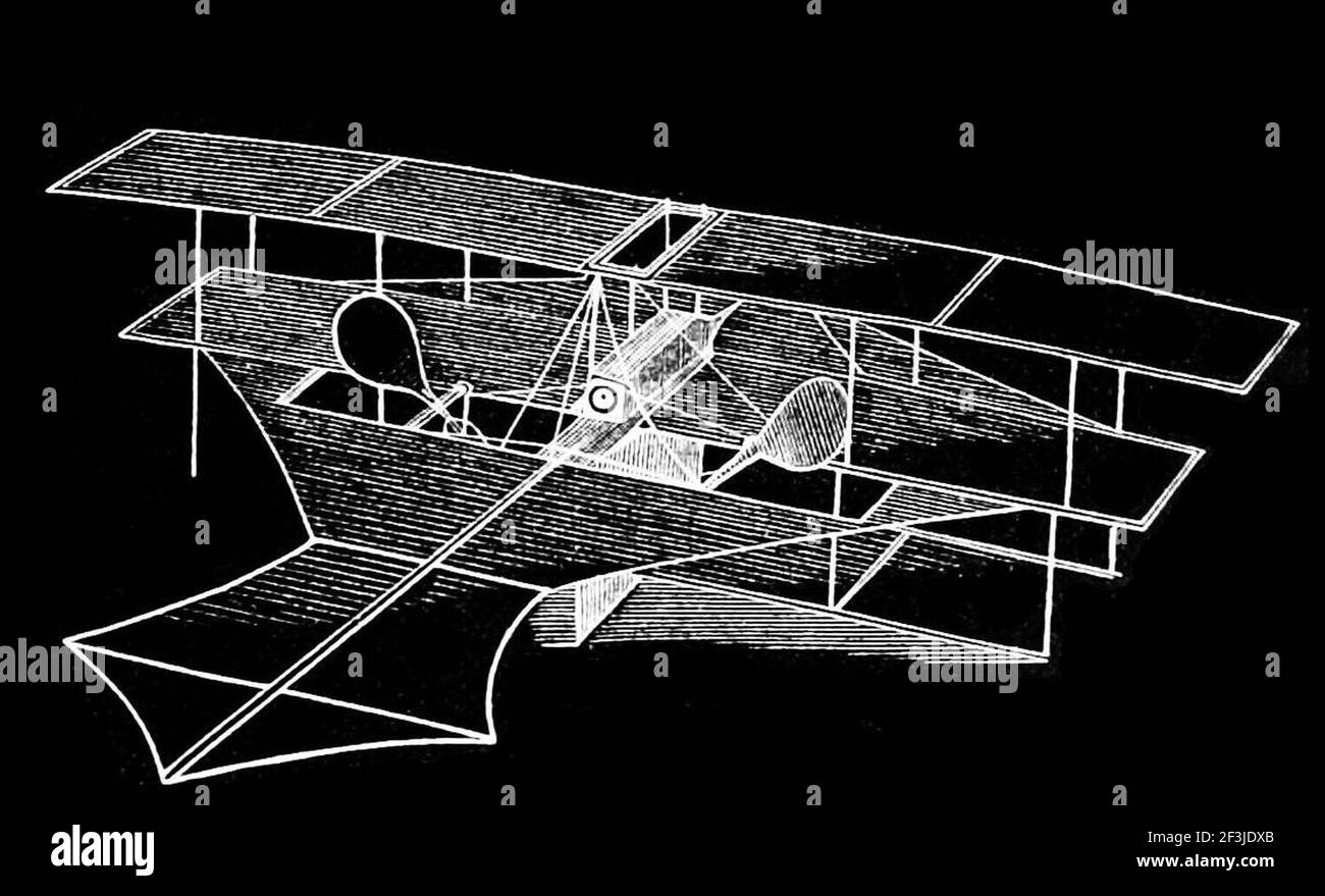 Stringfellow flying machine Stock Photo - Alamy