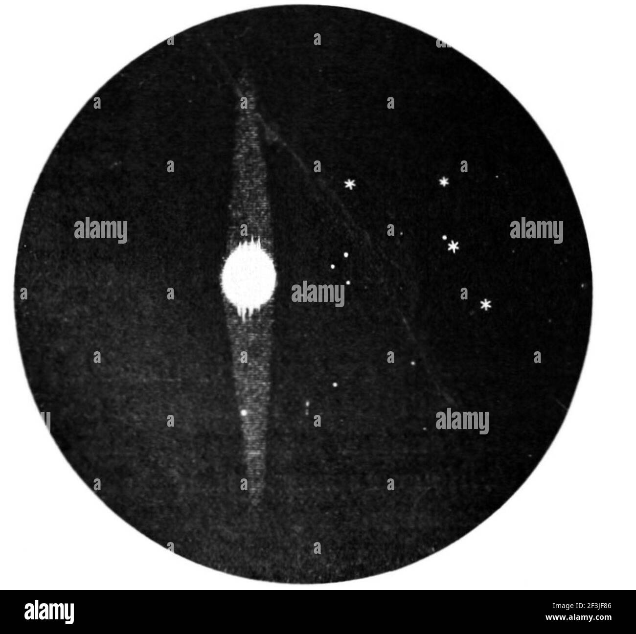 The great andromeda nebula Stock Photo - Alamy