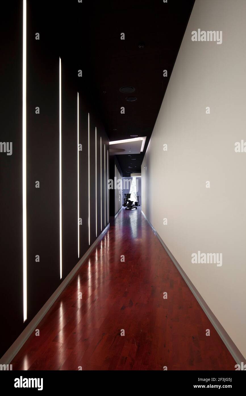 Interior view of Bella Sky, Spa and wellness area, Copenhagen Stock ...