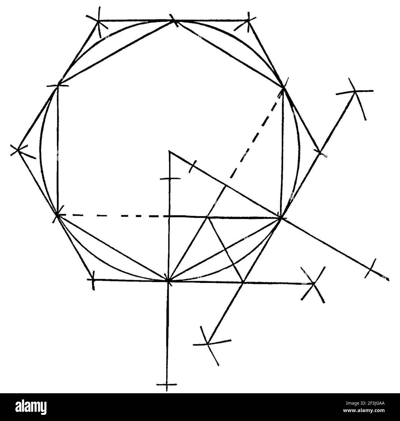 Inventional geometry fig 12 Stock Photo - Alamy